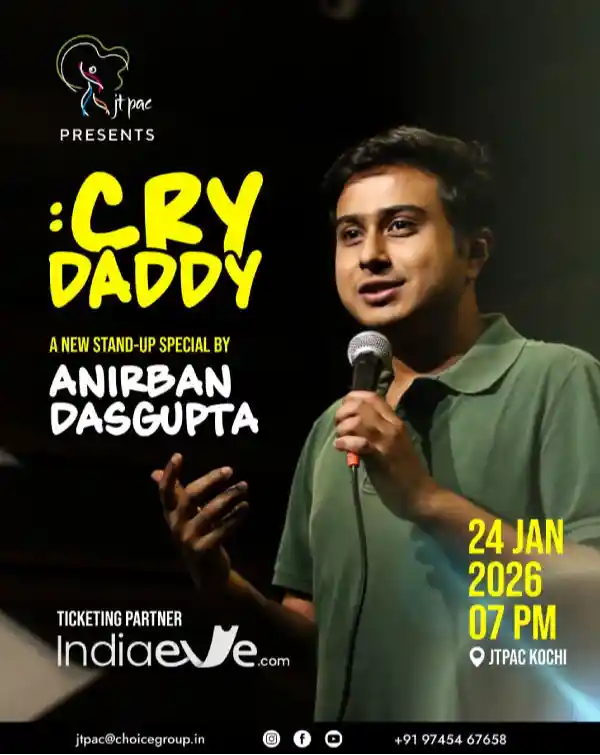 CRY DADDY - A Stand Up Comedy Show By Anirban Dasgupta